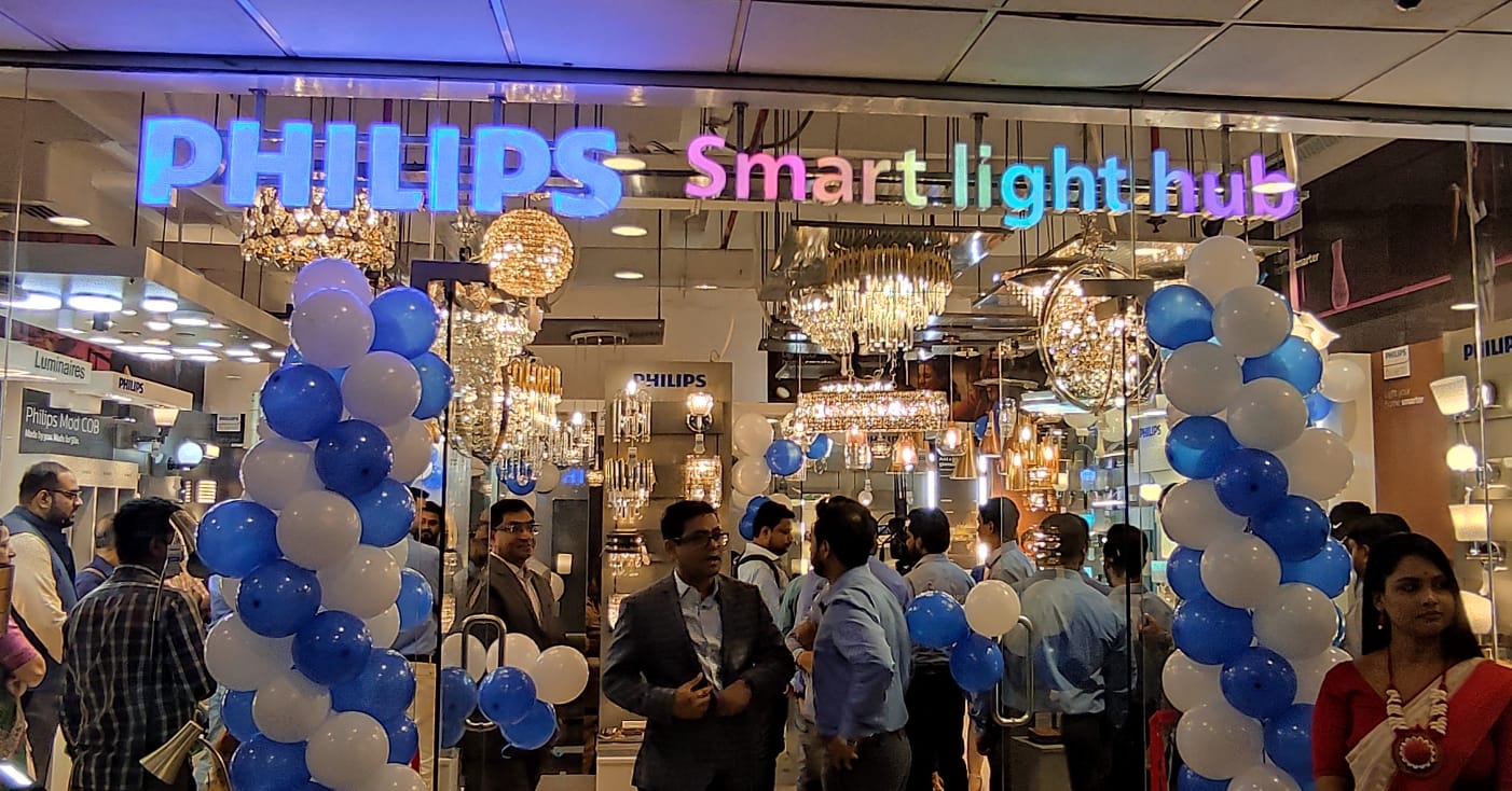 Philips Smart Light Hub Opens at Axis Mall Kolkata - Voice of Kolkata