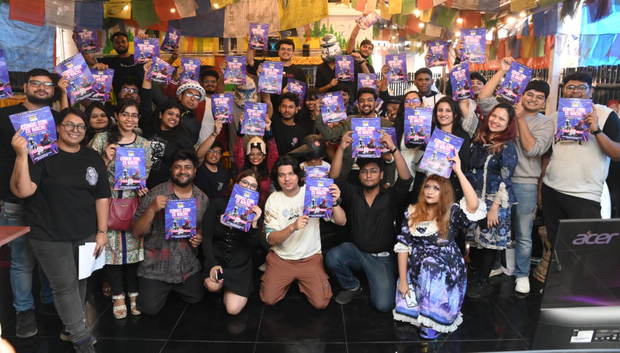 Saurabh, Souvik & Pracheta elevate Cosplay to new heights at an interactive workshop before ...