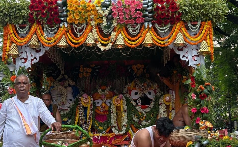 Kidderpore Jagannath Mandir Celebrated Rath Yatra 2025 with Grandeur ...